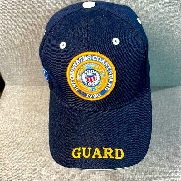 guard | Accessories | Coast Guard Navy Blue Hat Patriotic Baseball Hat ...